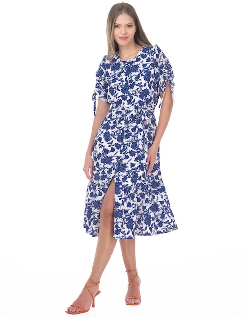 Vestido midi casual Sarah Bustani para mujer 1