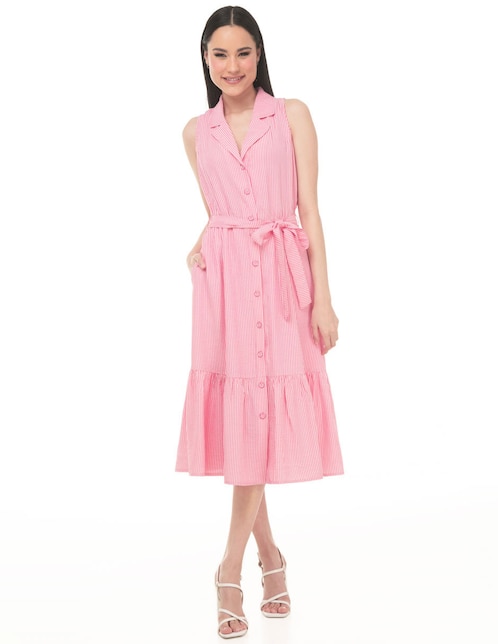 Vestido midi casual Sarah Bustani para mujer 1