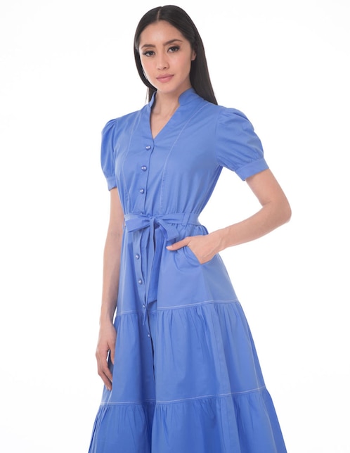 Vestido midi casual Sarah Bustani para mujer 3